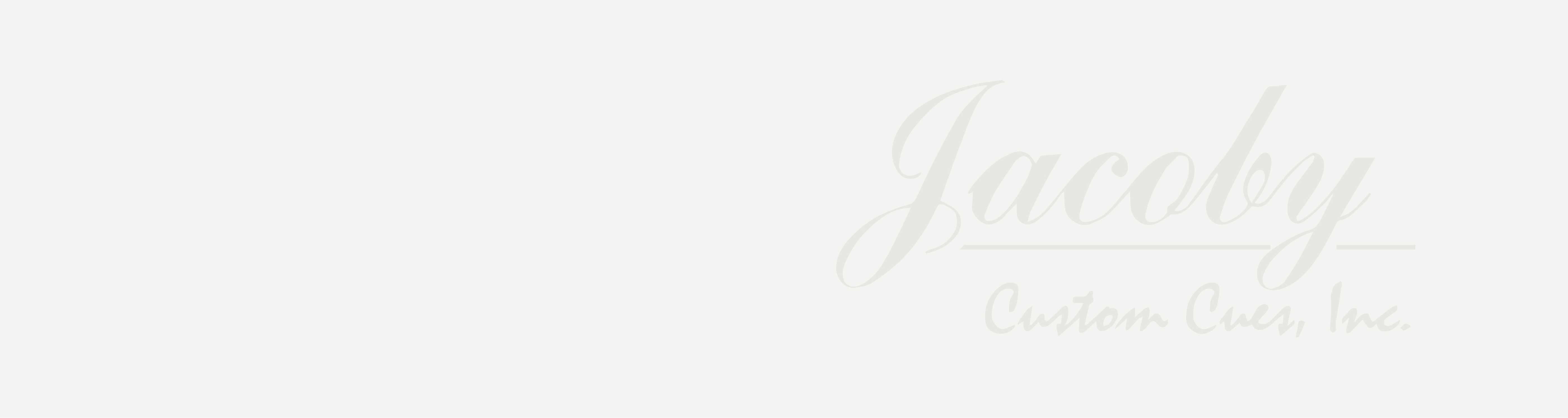 Jacoby Cues – Cue & Case