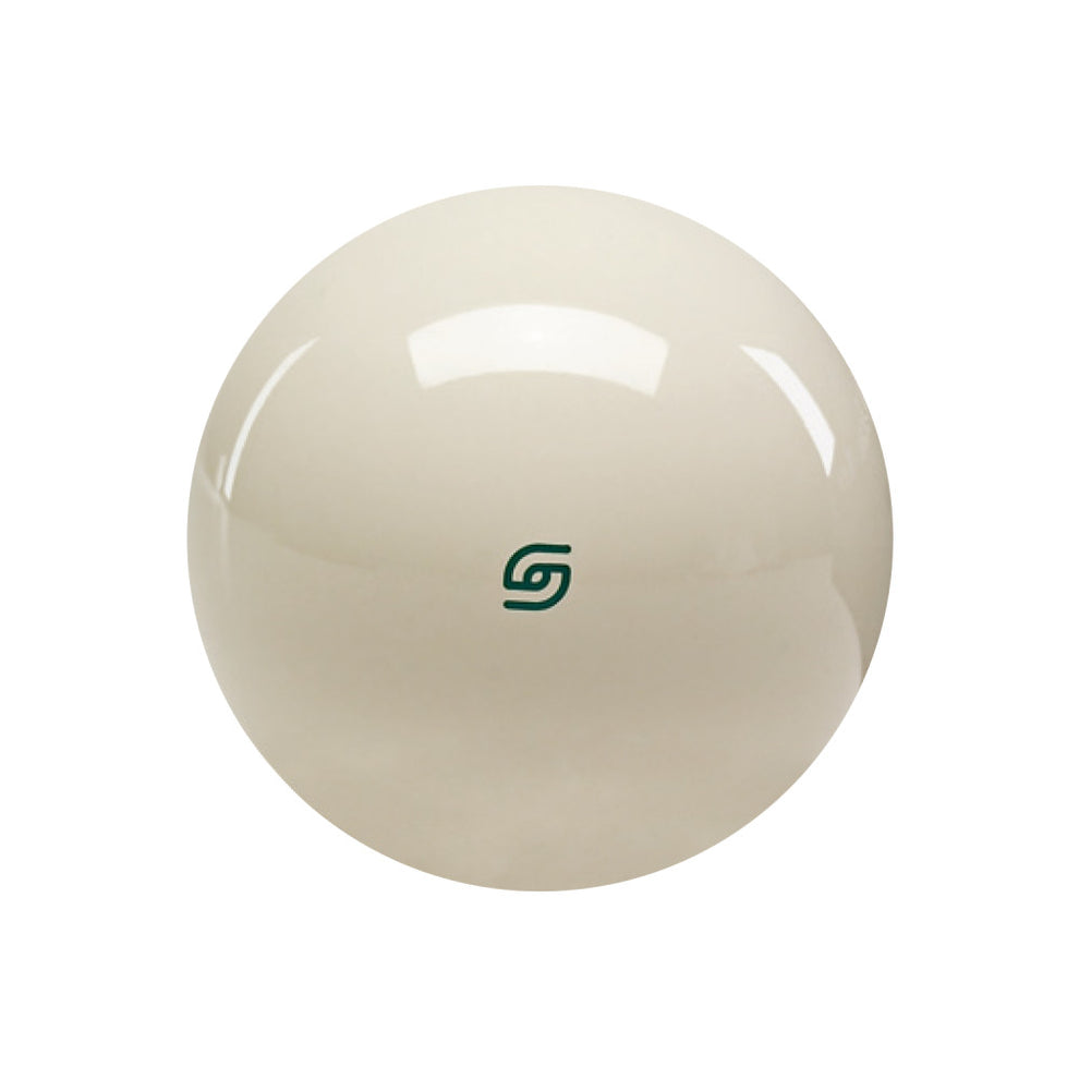 Aramith Magnetic Cue Ball with Green Logo – Cue & Case