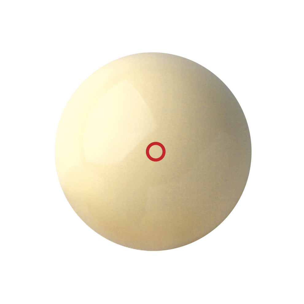 Aramith Red Circle Cue Ball – Cue & Case