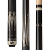 Dufferin Black & White Cue with Embossed Leather Wrap – Cue & Case