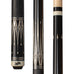 Dufferin Black & White Cue with Embossed Leather Wrap – Cue & Case