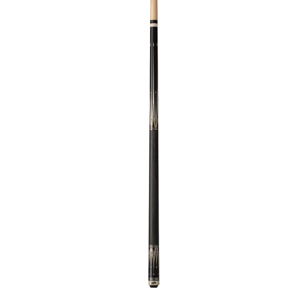 Dufferin Black & White Cue with Embossed Leather Wrap – Cue & Case