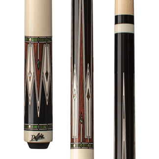Dufferin White & Cocobolo Wrapless Cue – Cue & Case