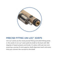 Lucasi Custom Uni-Loc Zero Flexpoint Solid Core Shaft – Cue & Case