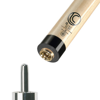 Lucasi Hybrid Zero Flex Slim 11.75mm Uni-Loc 10-Splice Shaft – Cue & Case