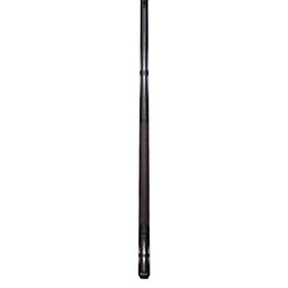 Lucasi Pinnacle Black/Imitation Bone Cue with Carbon Fiber Tech Shaft ...