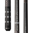 Lucasi Pinnacle Matte Black & Imitation Bone Cue – Carbon Fiber Shaft ...