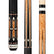 Players Light Coffee Birdseye & Imitation Bone Cue with Black Linen Wr ...