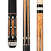 Players Light Coffee Birdseye & Imitation Bone Cue with Black Linen Wr ...