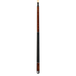 Players Nutmeg Birdseye Cue with Black Linen Wrap – Cue & Case