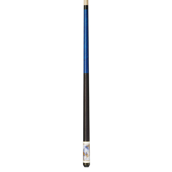 Players Royal Blue Cue with Black Linen Wrap – Cue & Case