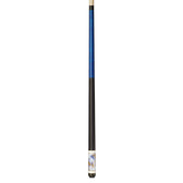 Players Royal Blue Cue with Black Linen Wrap – Cue & Case