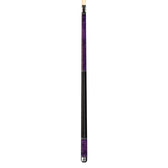 Players Violet Birdseye Cue with Black Linen Wrap – Cue & Case