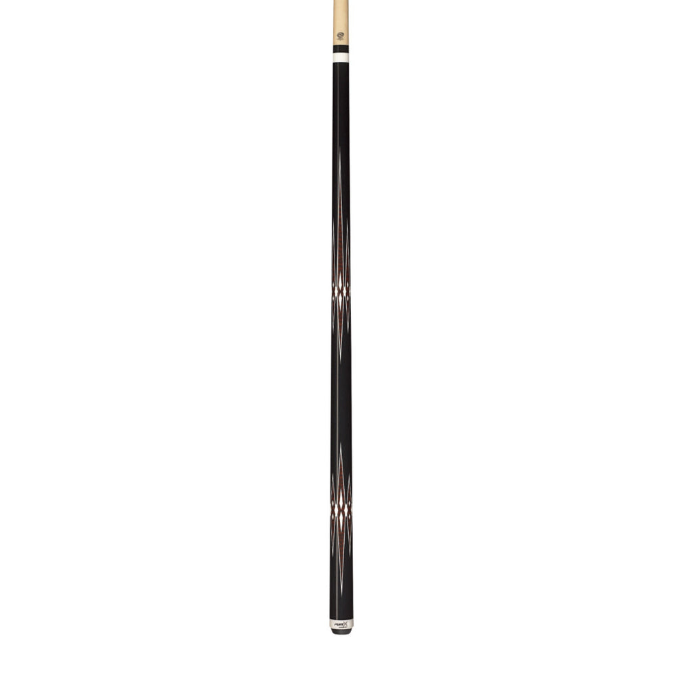 Pure X Midnight Black & Zebrawood Wrapless Cue – Cue & Case