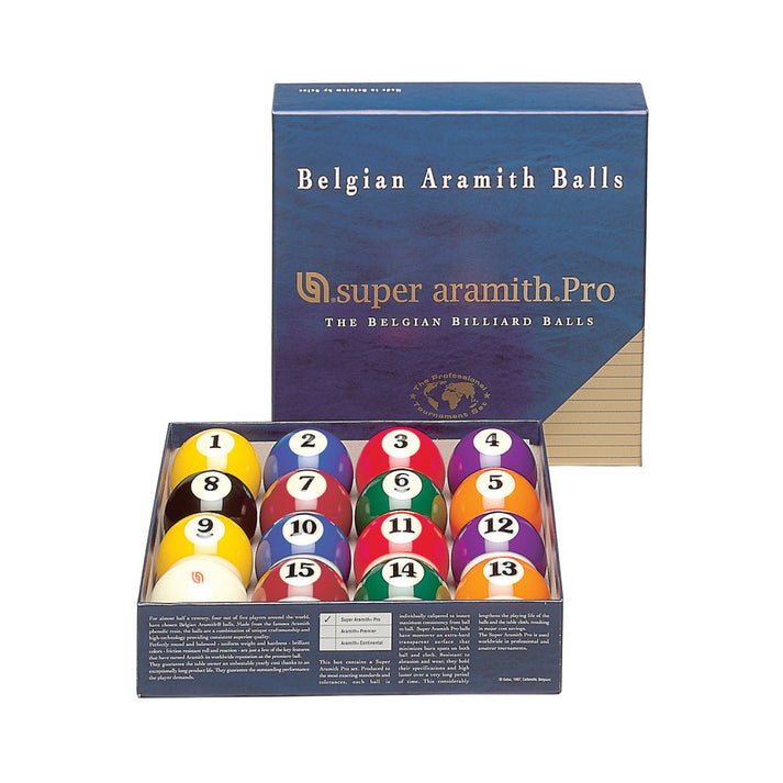 Super Aramith Pro 8-Ball Replacement – Cue & Case