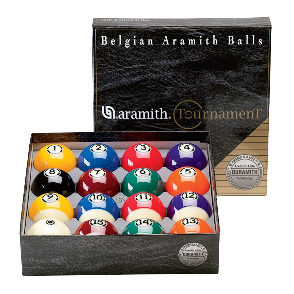 Super Aramith Tournament Ball Set – Cue & Case