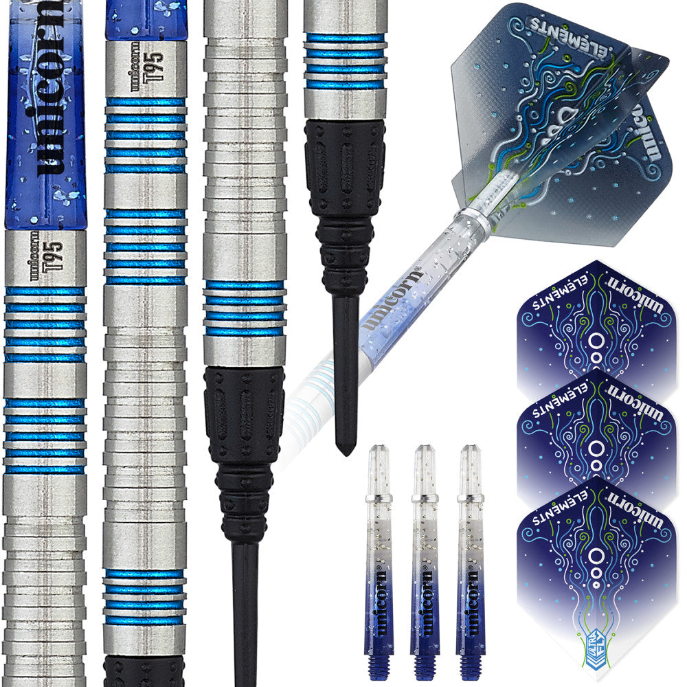 Core XL T95 Blue Type 2 Soft Tip Dart Set | Dart Set – Cue & Case